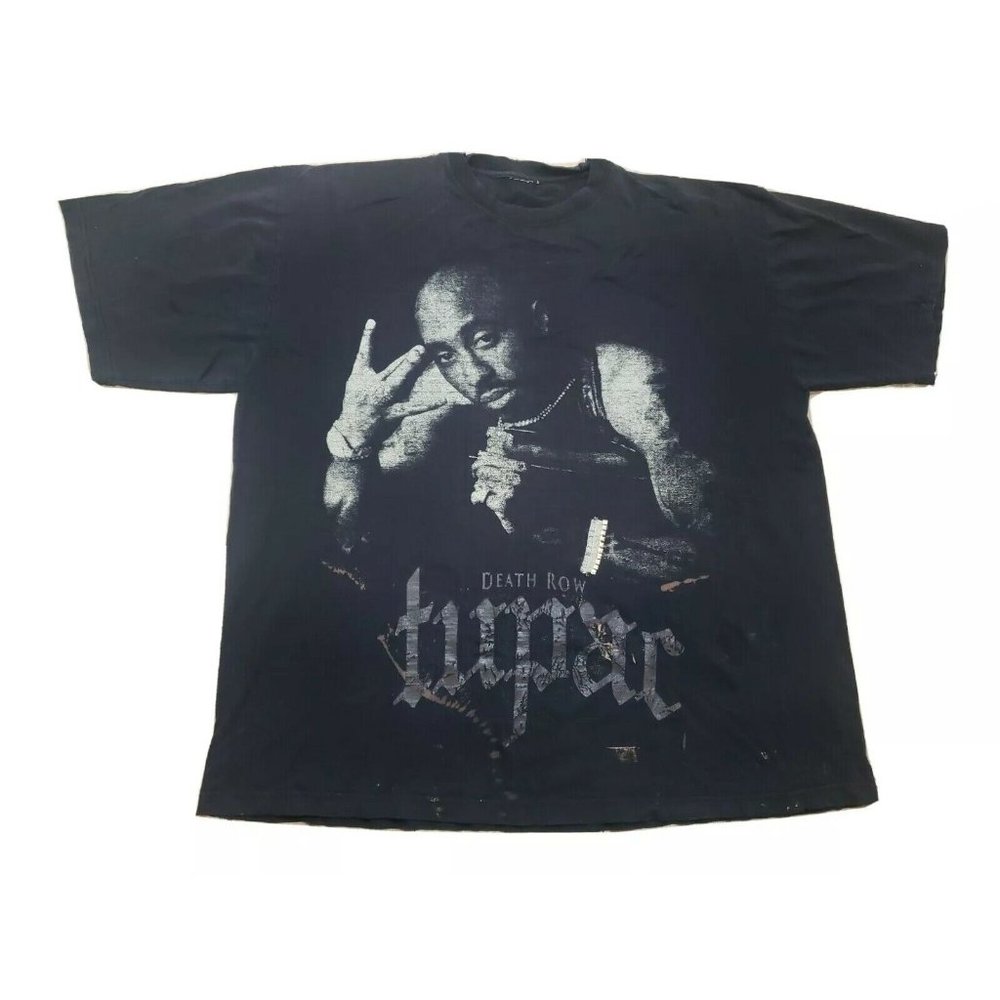 Vintage Tupac 2pac Death Row The Bandit Spray Paint G… - Gem